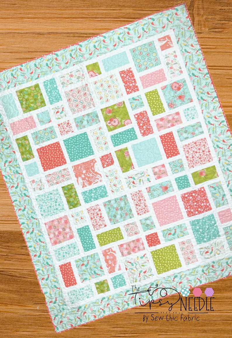 Double Delight Quilt Pattern PDF Digital Download Tipsy Needle - Etsy