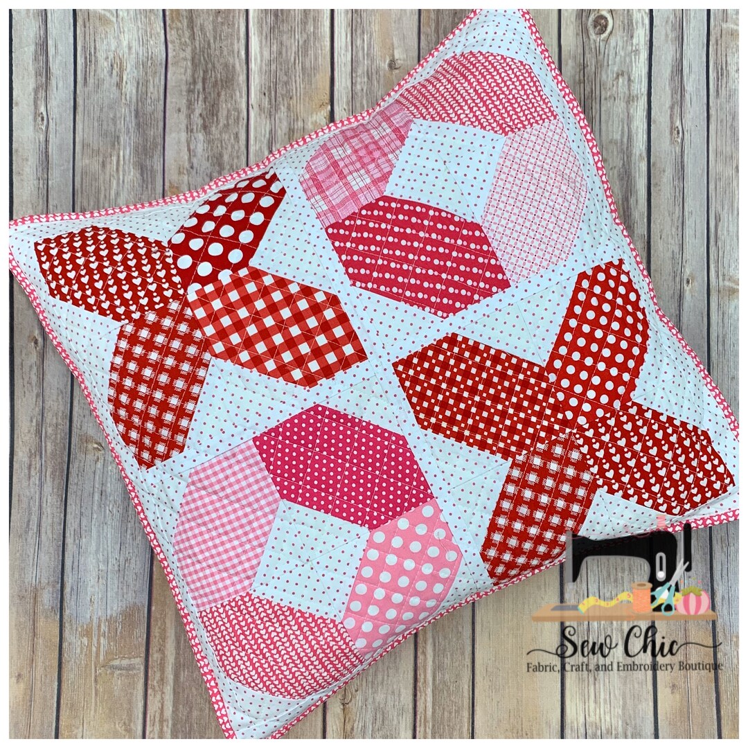TTN-116 XOXO Valentines Pillow Quilt Pattern PDF Digital Download - Etsy