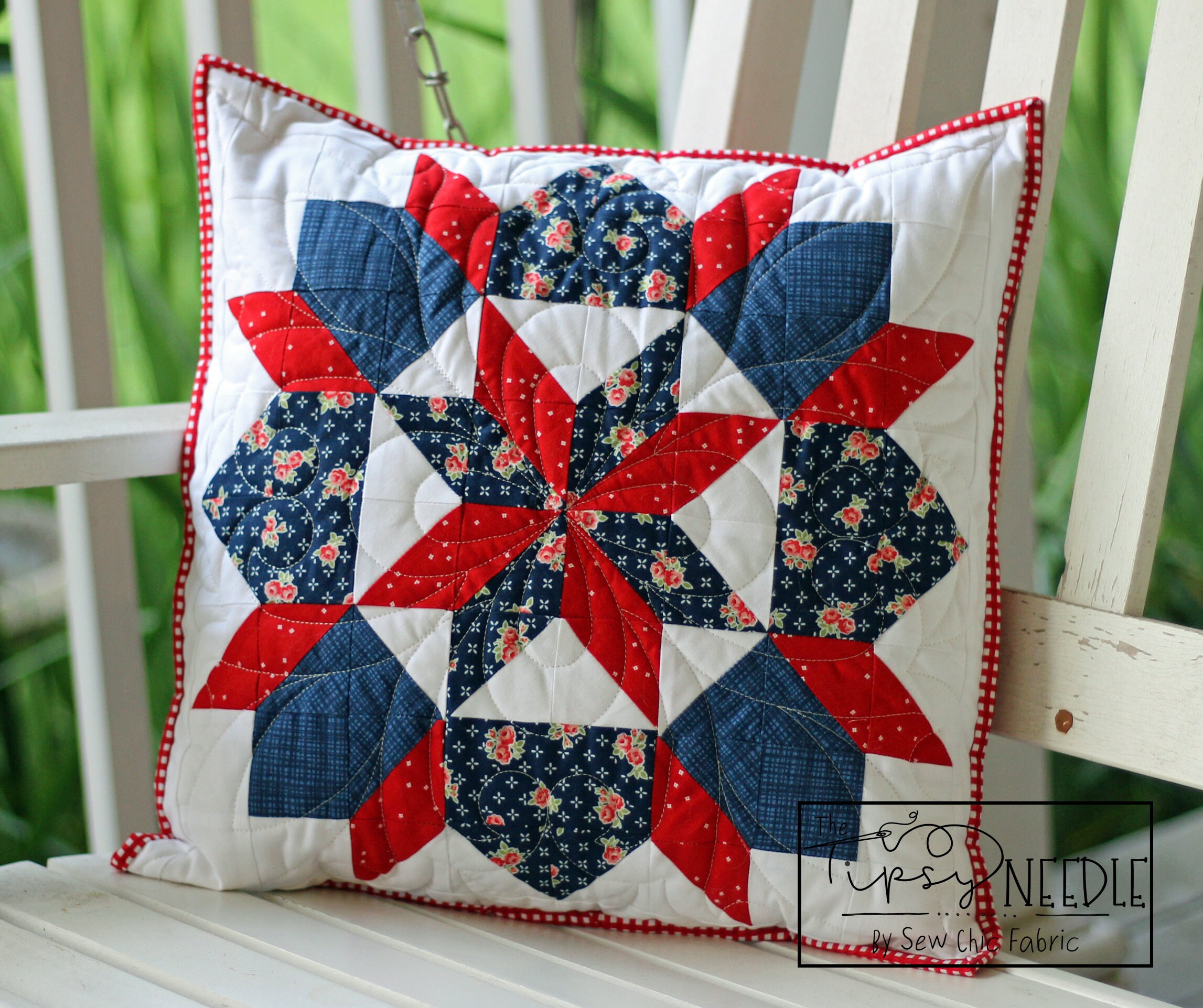 Dutch Rose Pillow Quilt Pattern PDF Digital Download - Etsy