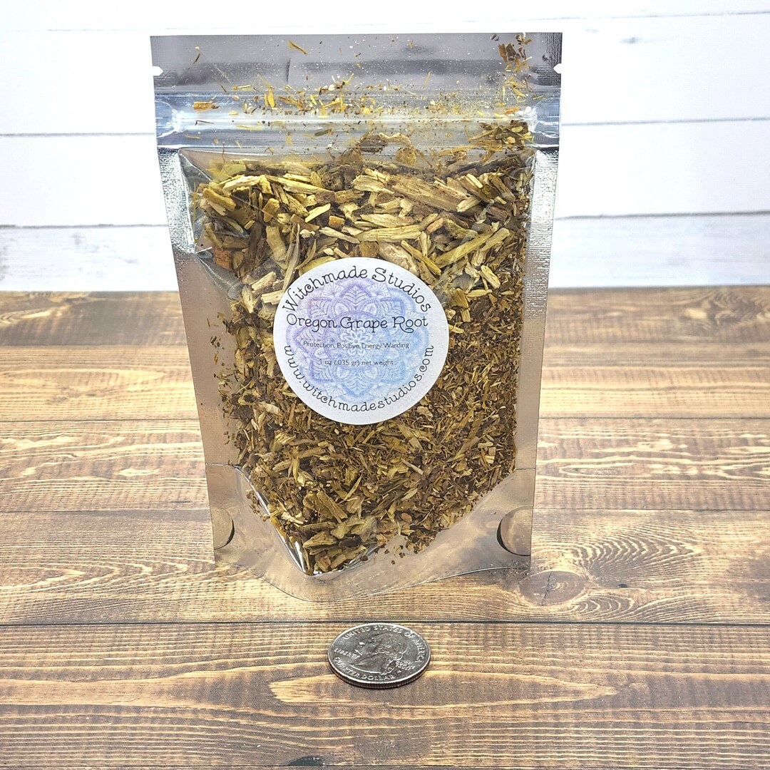 Oregon Grape Root Cut, 1 Oz BAG, Protection, Positive Energy, Warding ...