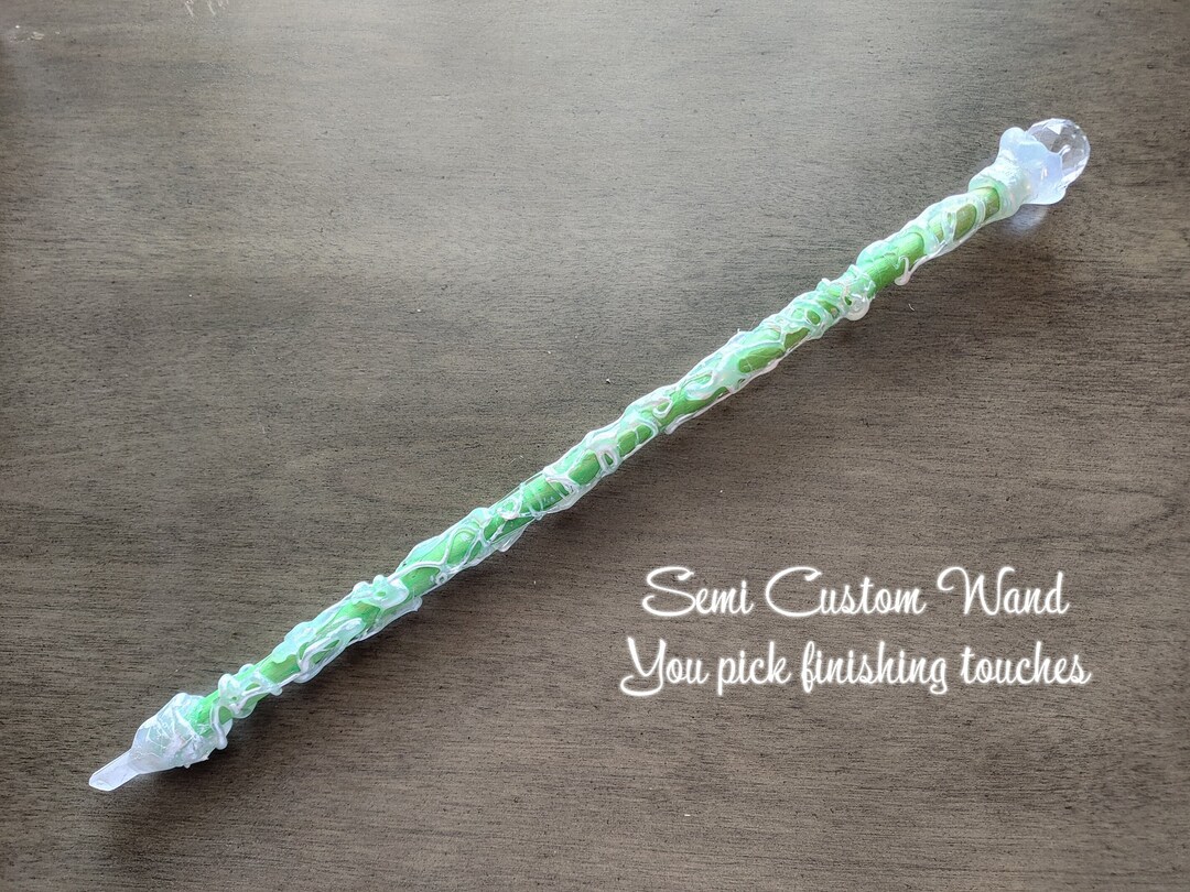 Semi Custom Limearita Witch Fairy Wand Cosplay Metaphysical Reiki Witch ...