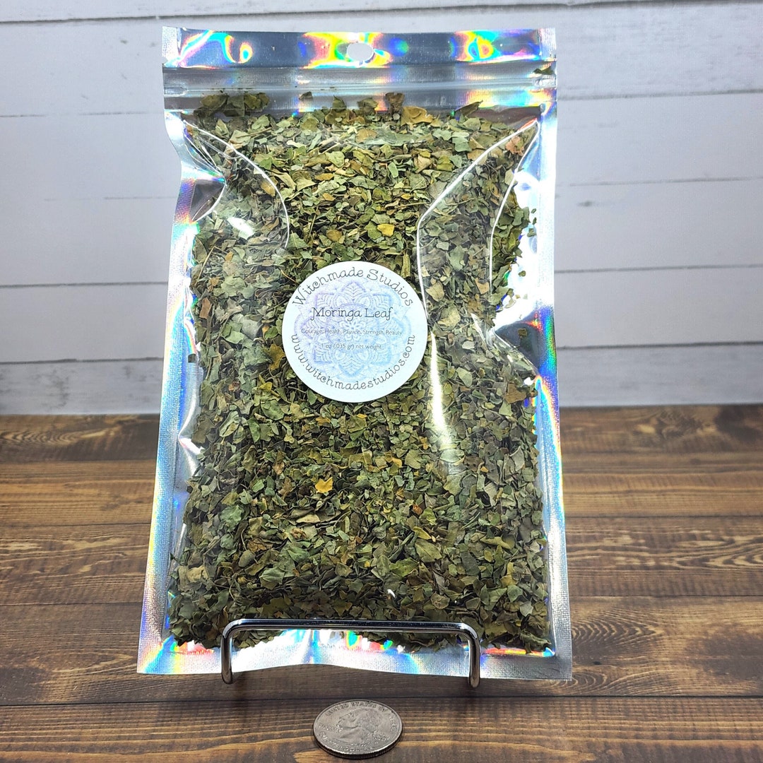 Moringa Leaf Herb, Cut, Courage, Health, Passion, Strength, Beauty (1 ...