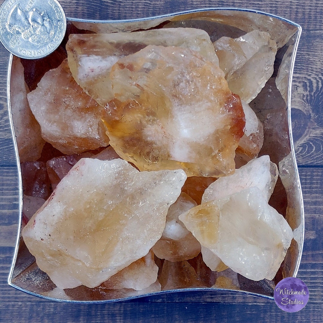 Citrine Raw Crystal, Manifestation, Willpower, Clarity, Creativity ...