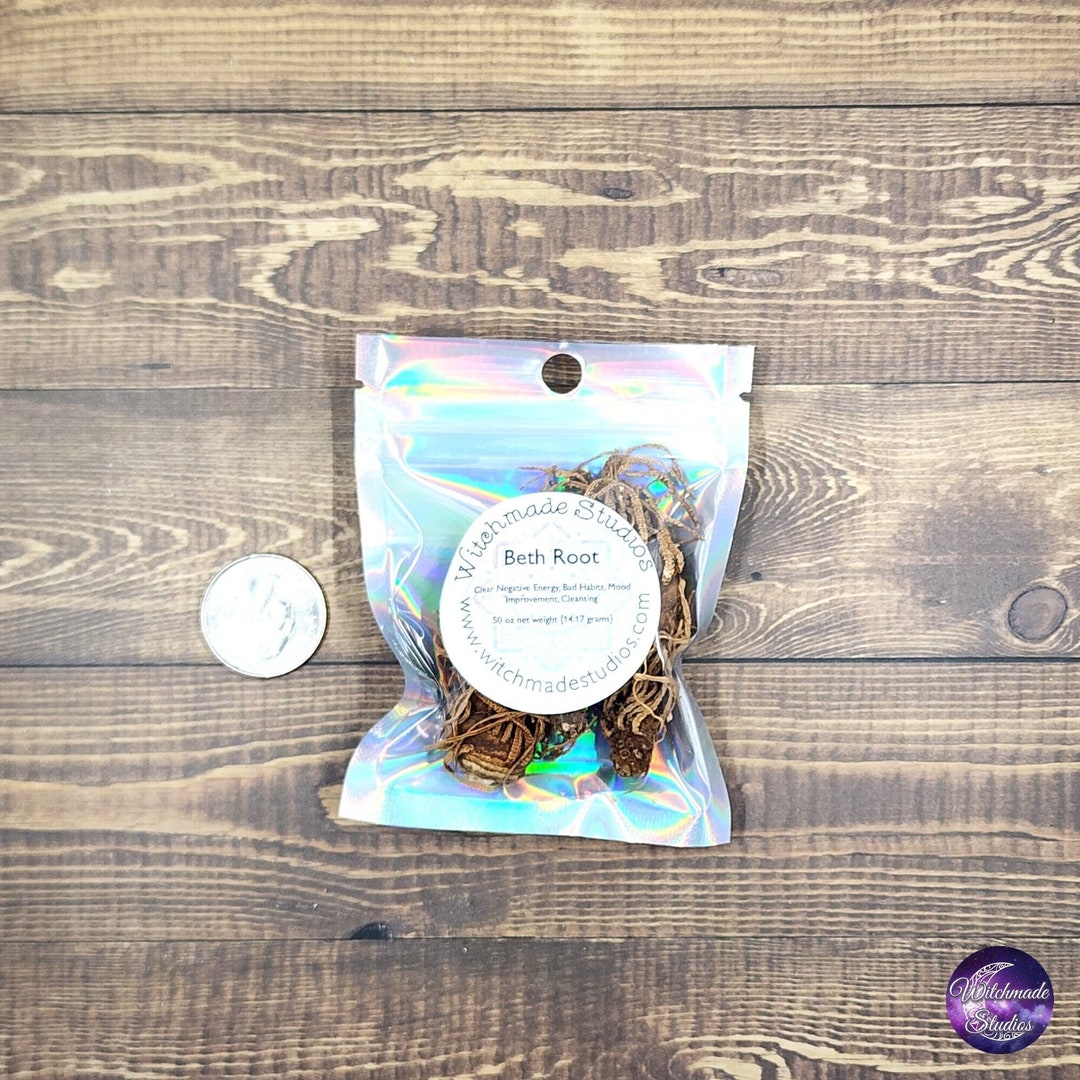 Beth Root, 1/2 Oz BAG, Boundary Protection, Goddess Magic, Motherhood ...