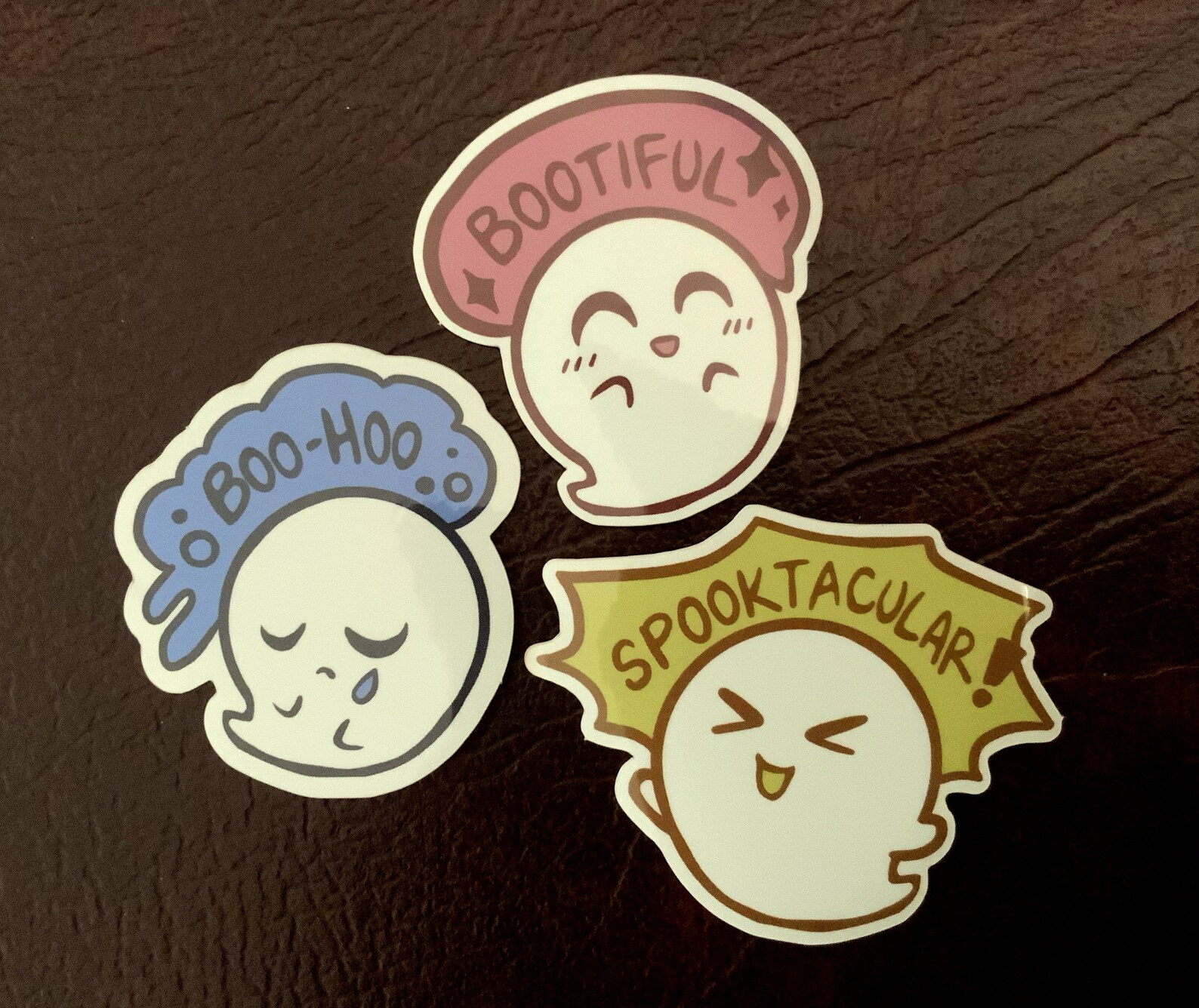 Ghost Puns Sticker Pack | Etsy