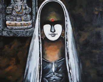 Devotee Painting - Etsy