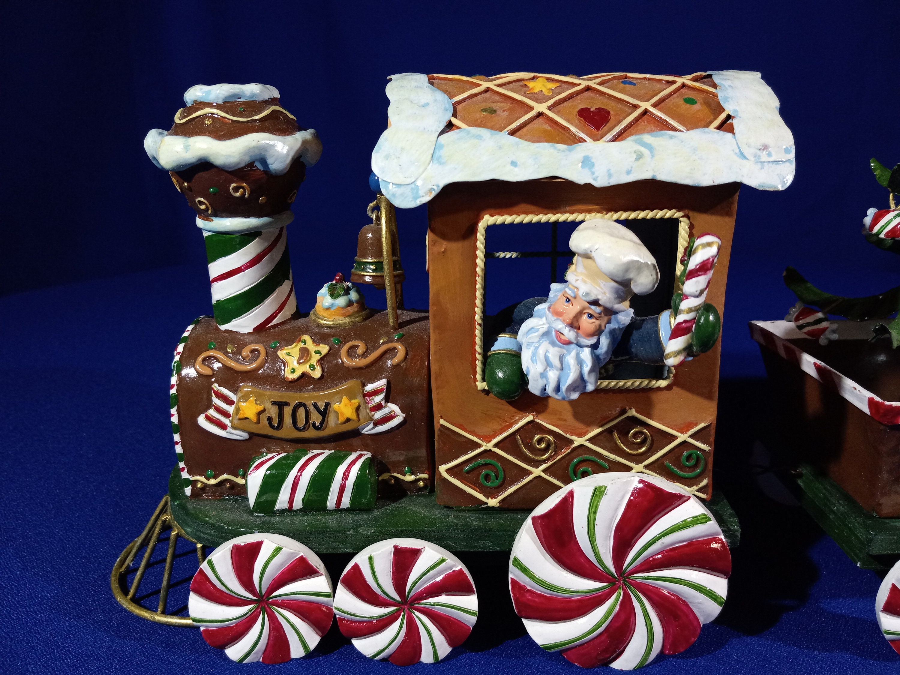 Large Christmas Unique Train Vintage - Etsy