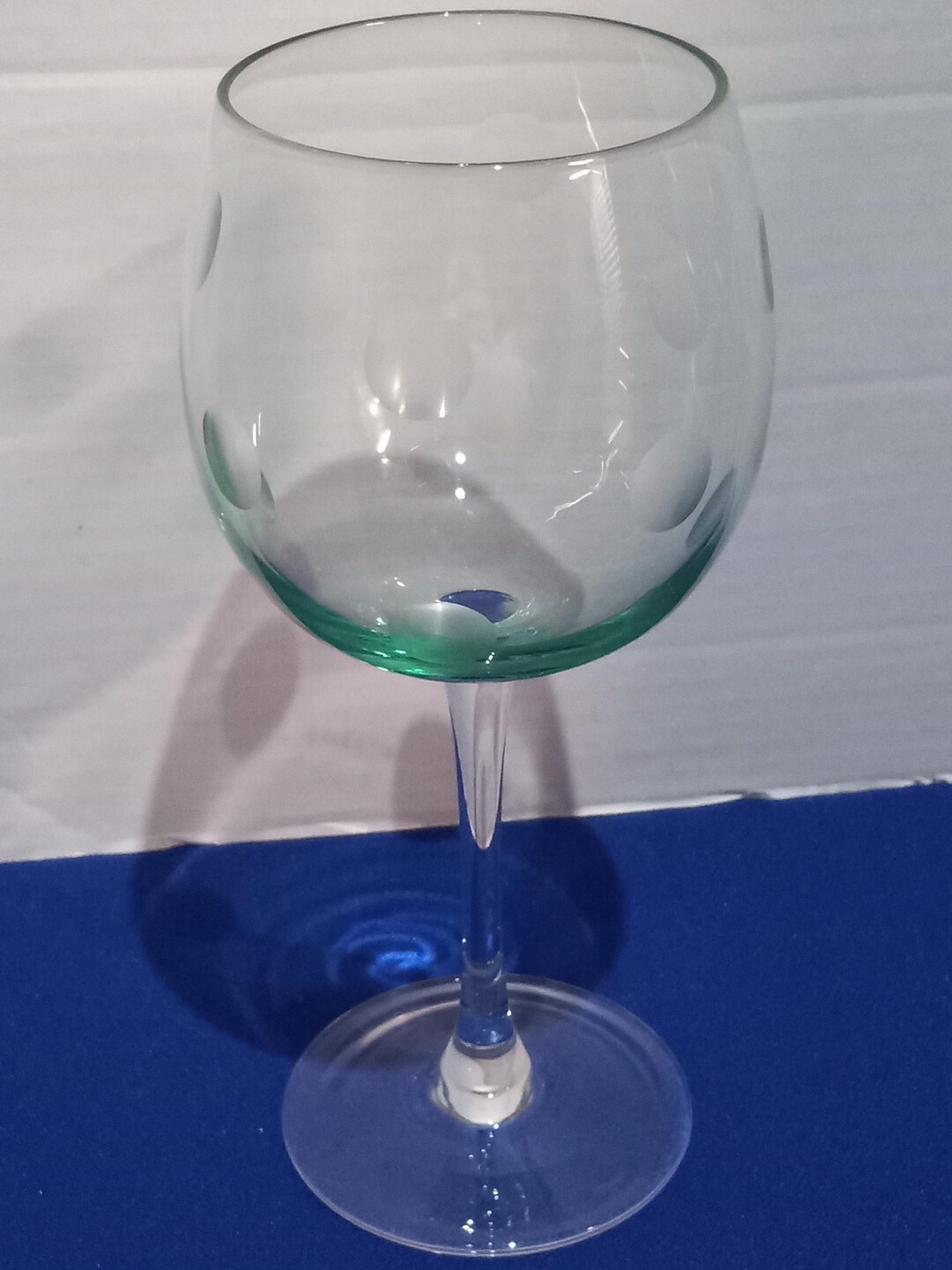 Green All Purpose Wine Polka Dot by Waterford Crystal - Etsy