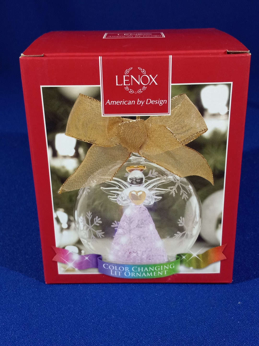 Lenox Color Changing Lit Ornament, in Original Box - Etsy