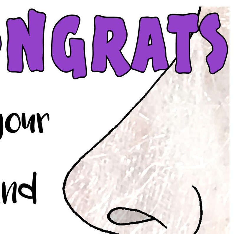 Nose Surgery Card Nose Job Rhinoplasty Card Personalised - Etsy UK