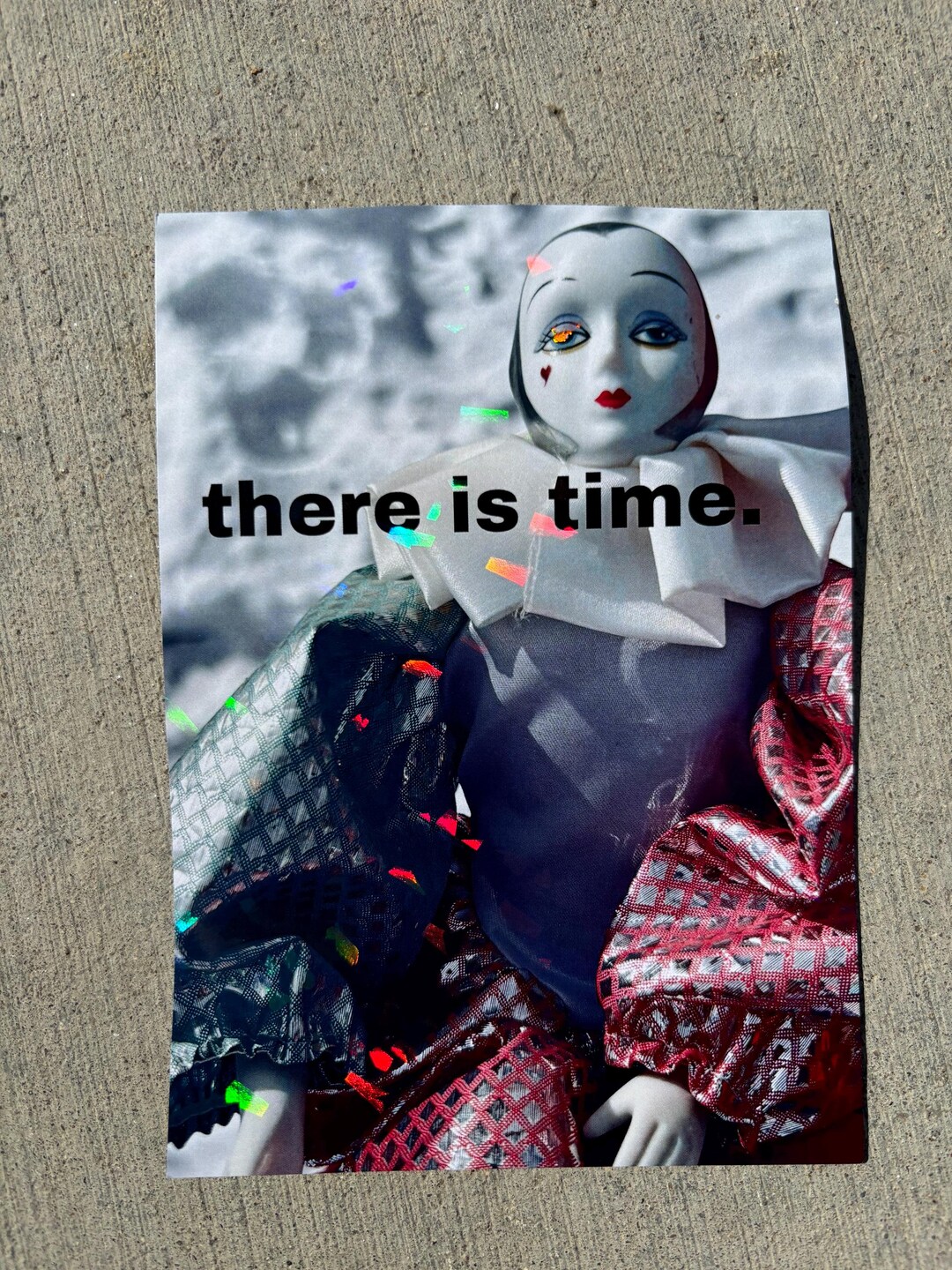 There is Time Holographic Print 5x7 - Etsy