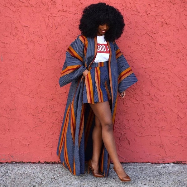 African Print Shorts - Etsy