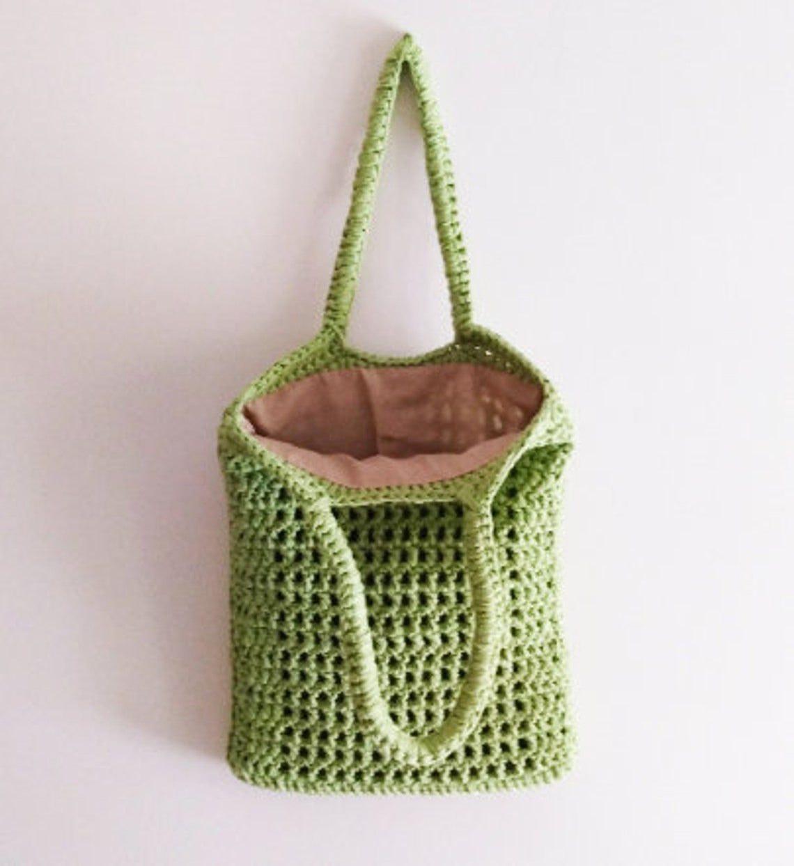 Handmade Shopping Bag Knitted Shopping Bag Crochet Shopping - Etsy
