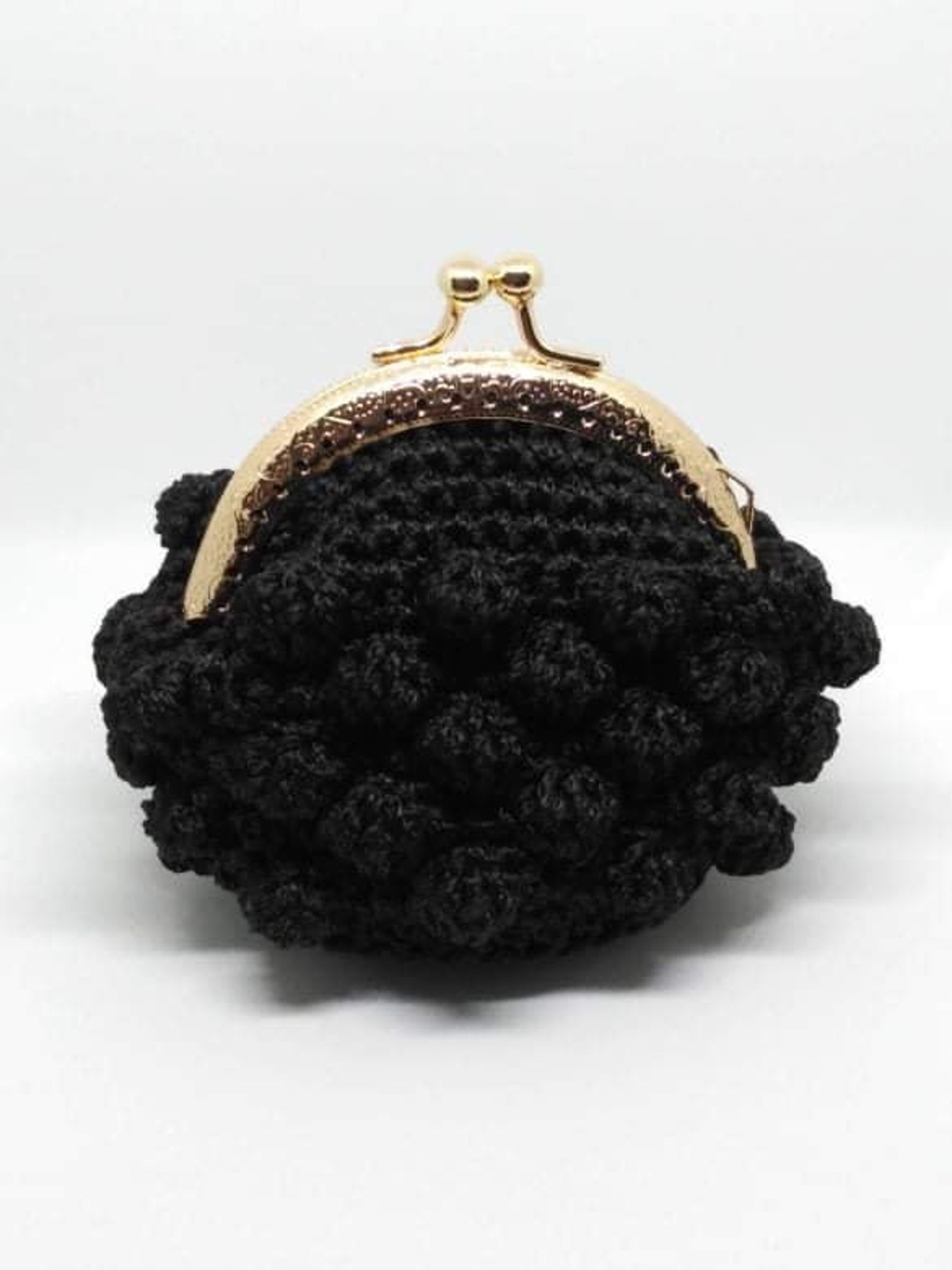 Handmade Coin Purse With Bubbles, Knitted Coin Purse, Crochet Coin ...