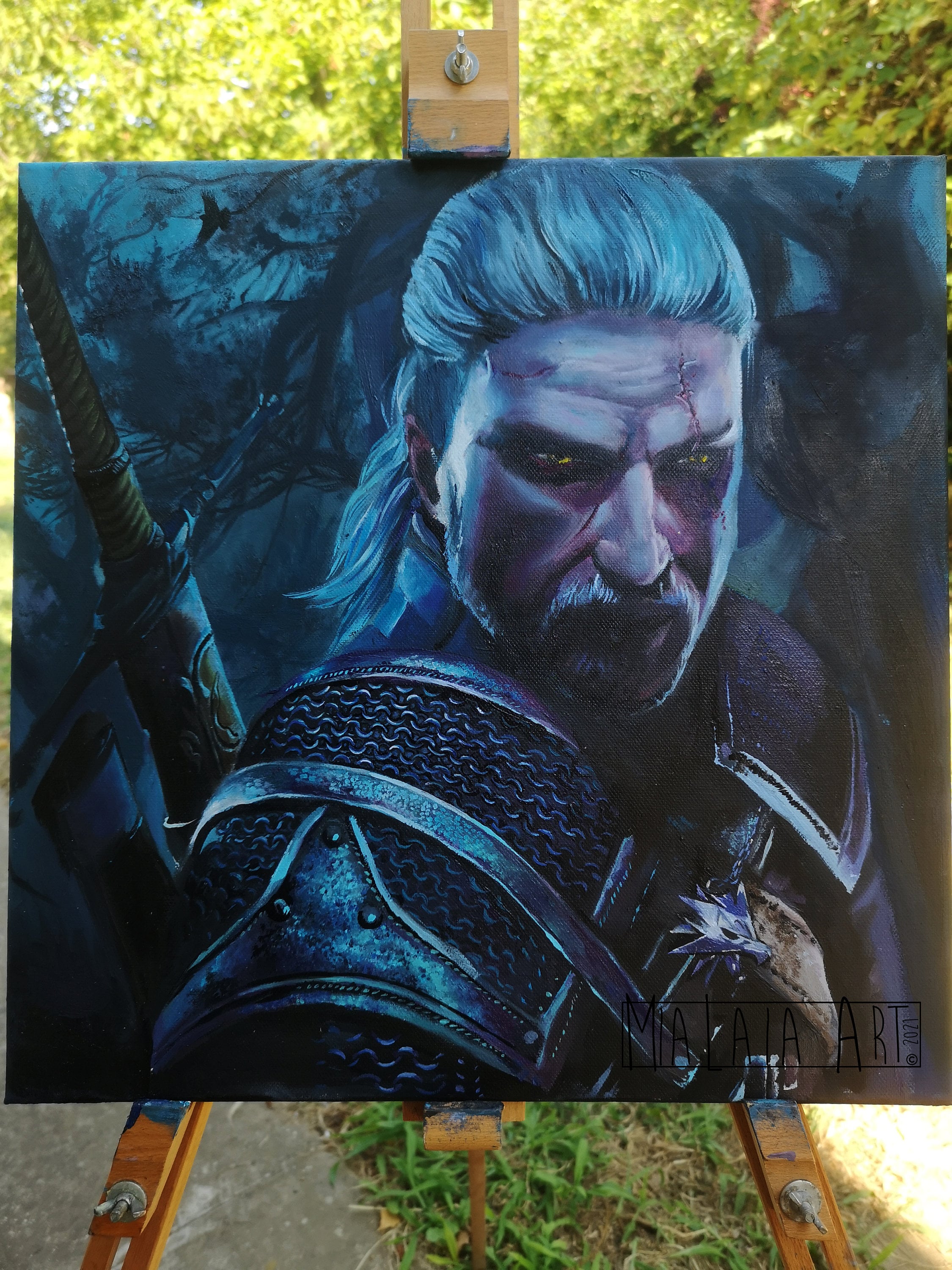 Gamer painting to order Oil painting on canvas Fallout | Etsy