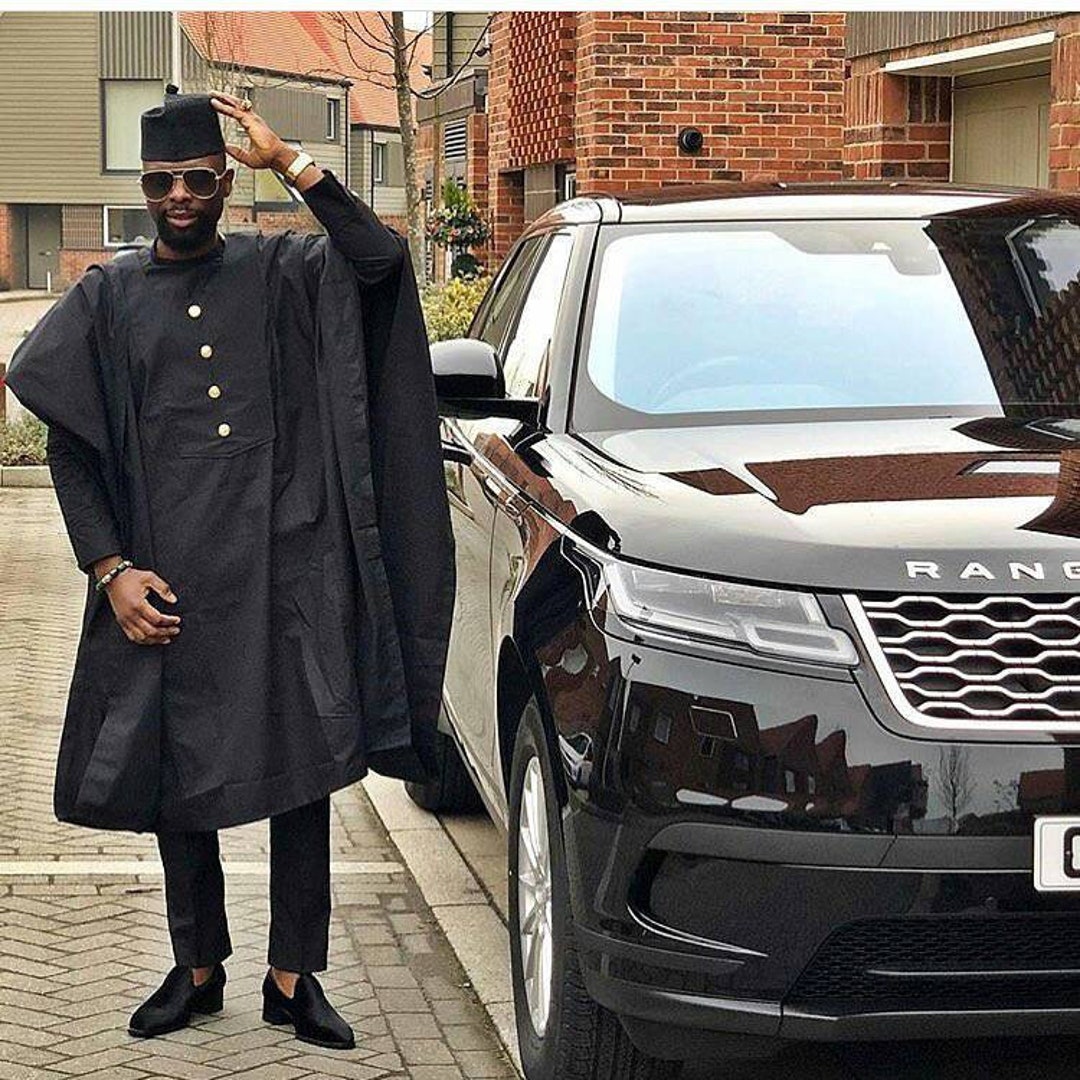 Gbemi African Agbada Set Matching Shirt and Pant/african - Etsy