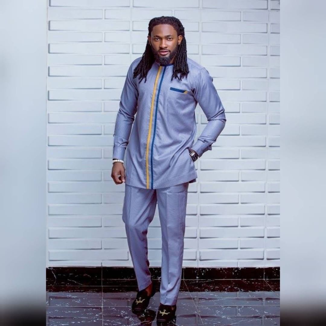 Jonah African Men Set African Men Long Sleeve Shirt With Pants Handmade ...