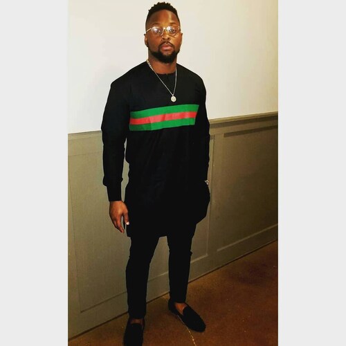 Juba African Men Shirt and a Matching Pant Set/african - Etsy