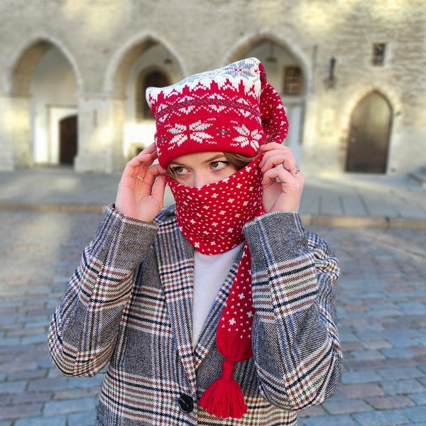 Hat and Scarf Combo - Etsy