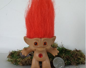 Red hair troll | Etsy