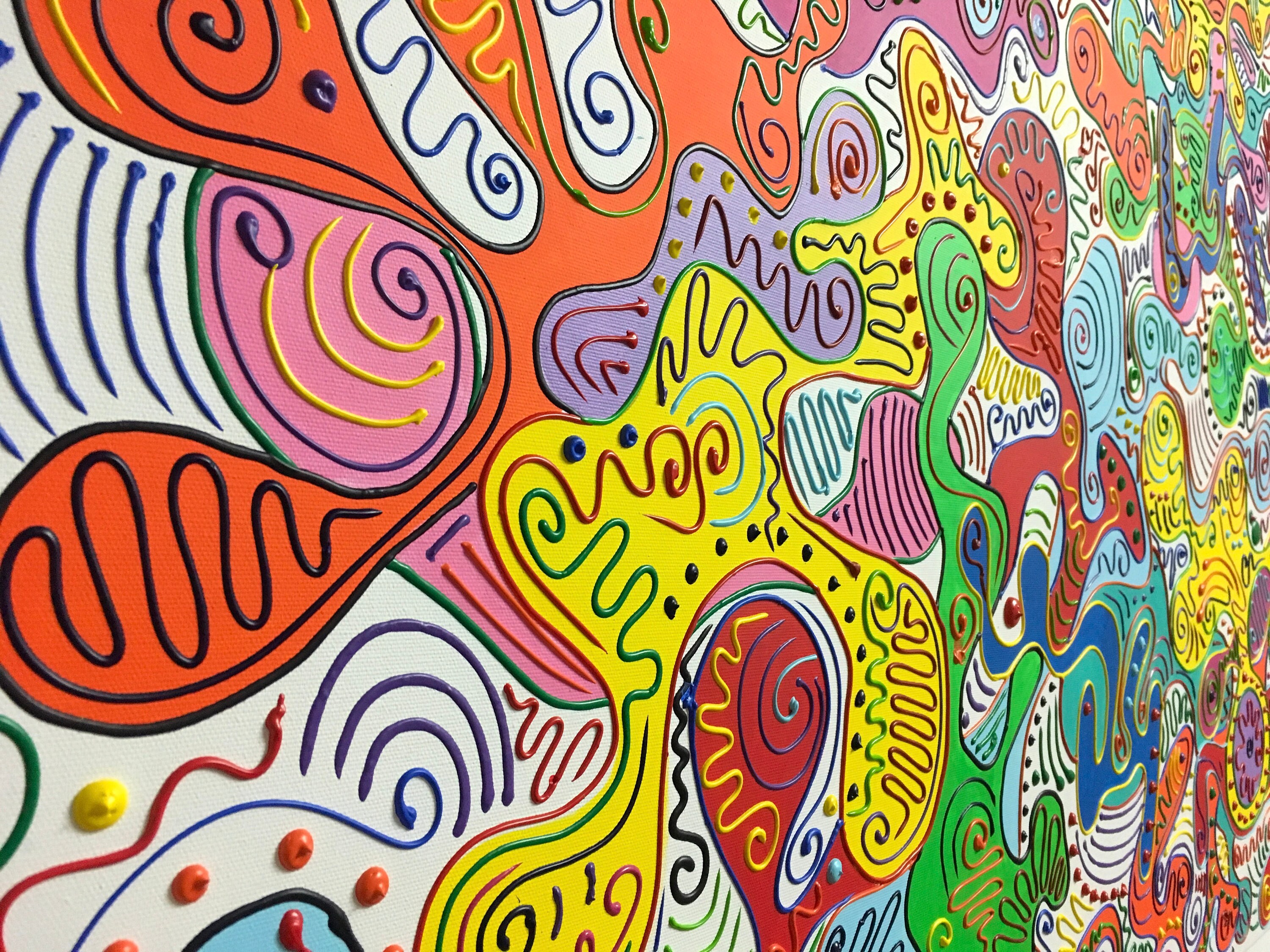 120 X 100 Cm Large XXL Canvas Image Abstract Canvas Unique Picture ...