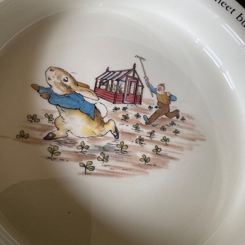 Vintage Wedgwood Peter Rabbit Bowl - Etsy