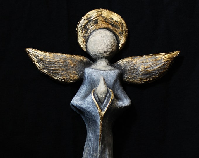 SINGLE SIDED Rustic Tabletop Angel Decor - Etsy