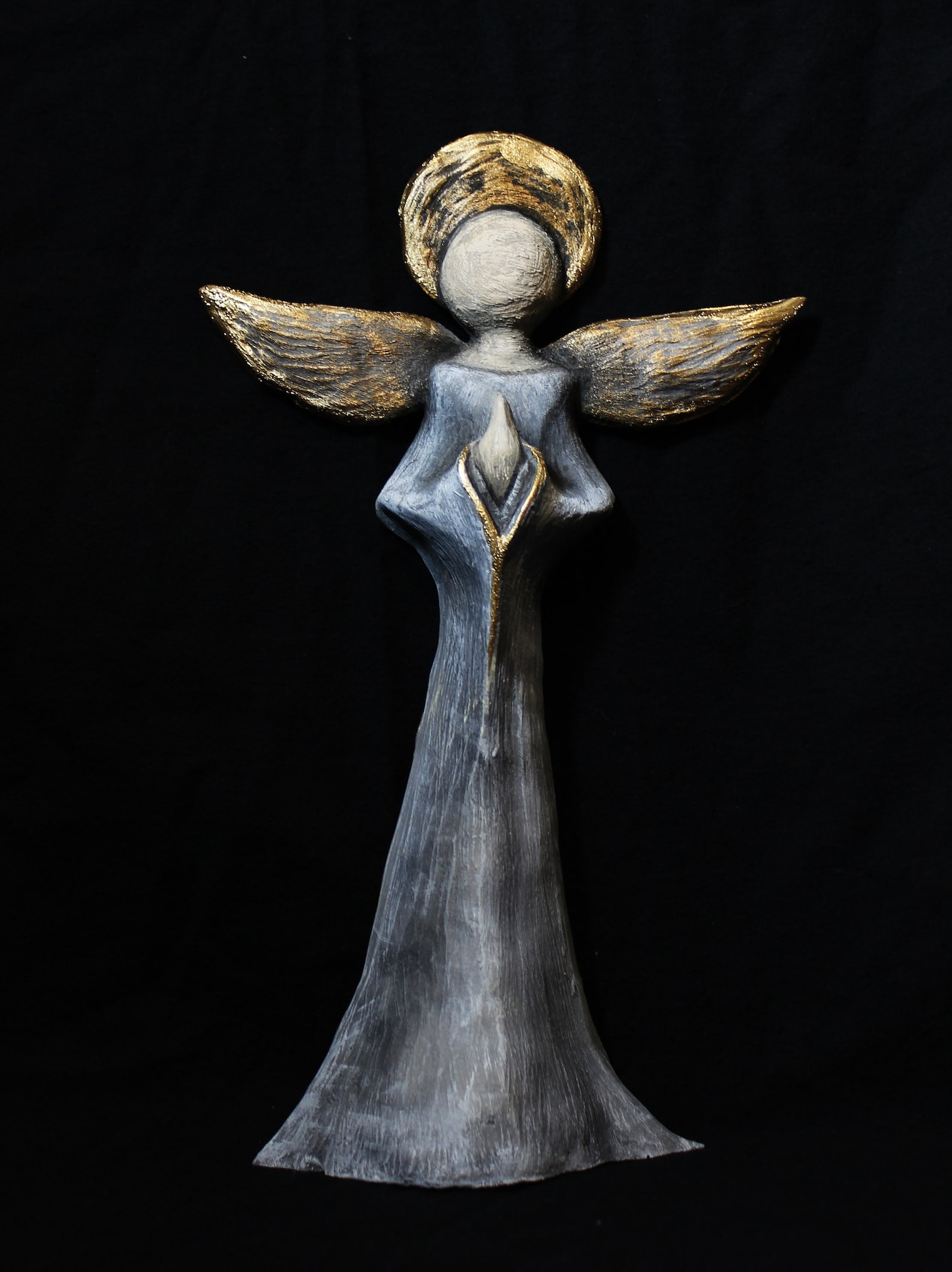 SINGLE SIDED Rustic Tabletop Angel Decor - Etsy