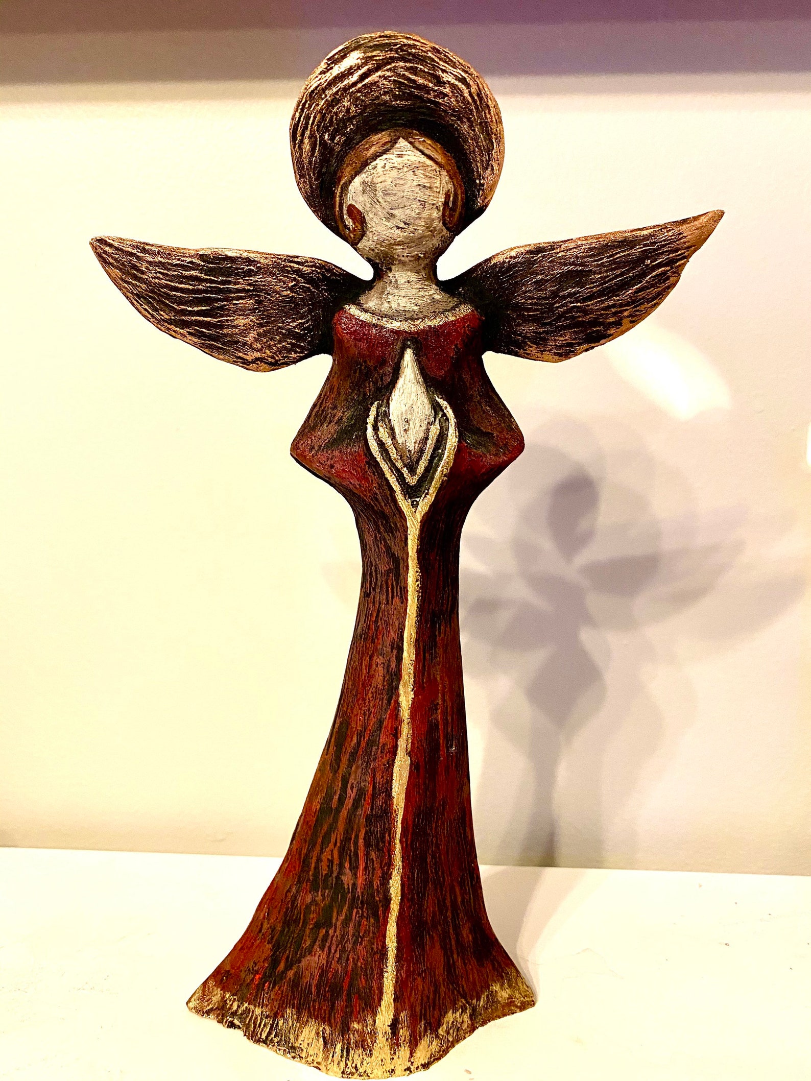 SINGLE SIDED Rustic Tabletop Angel Decor - Etsy