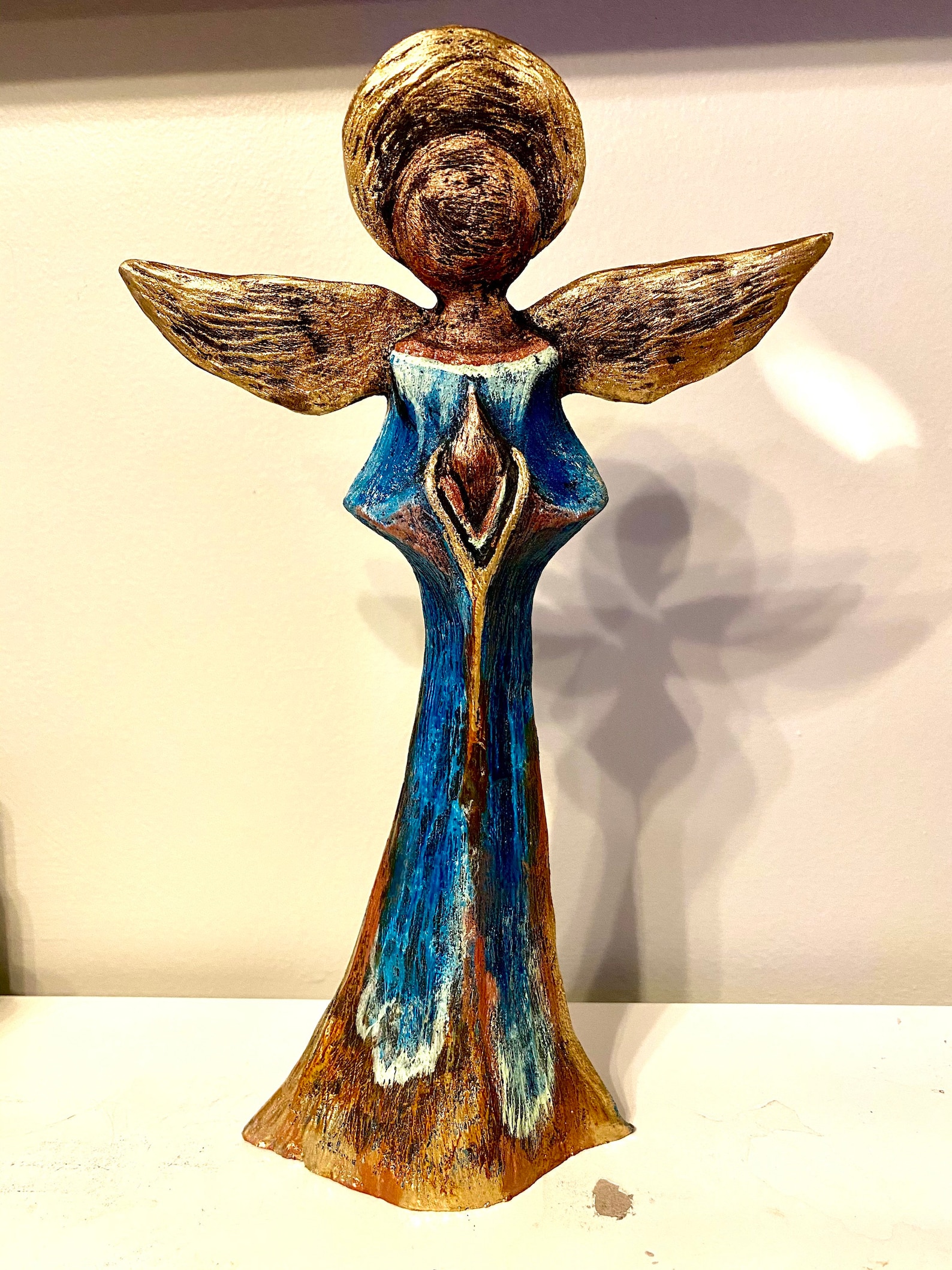 SINGLE SIDED Rustic Tabletop Angel Decor - Etsy
