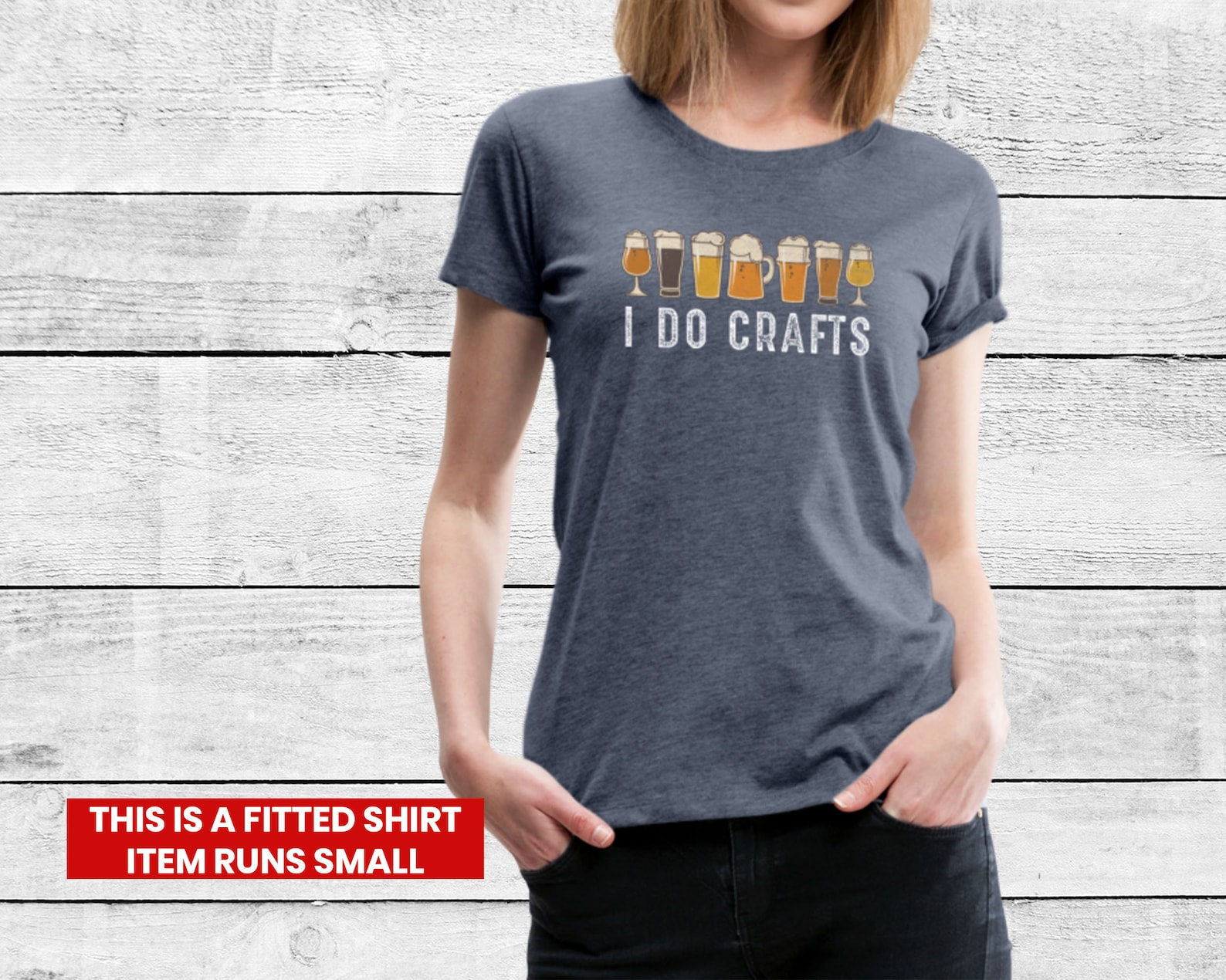 Craft Beer T Shirt Vintage I Do Crafts Womens T Shirt Etsy