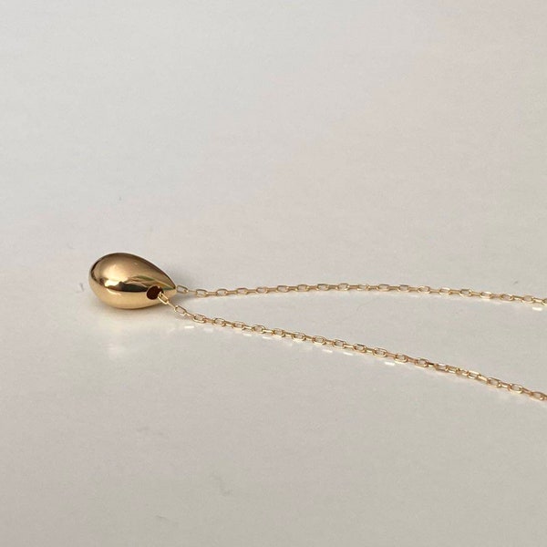 Gold Teardrop - Etsy