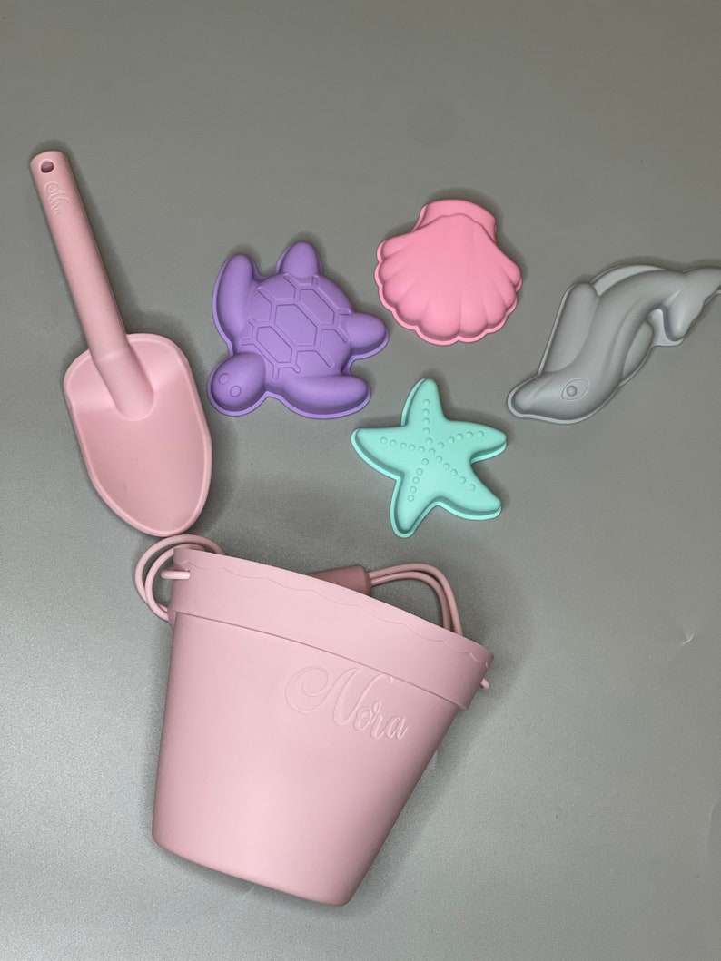 Personalized Silicone Summer Kids Beach Set Custom Silicone | Etsy