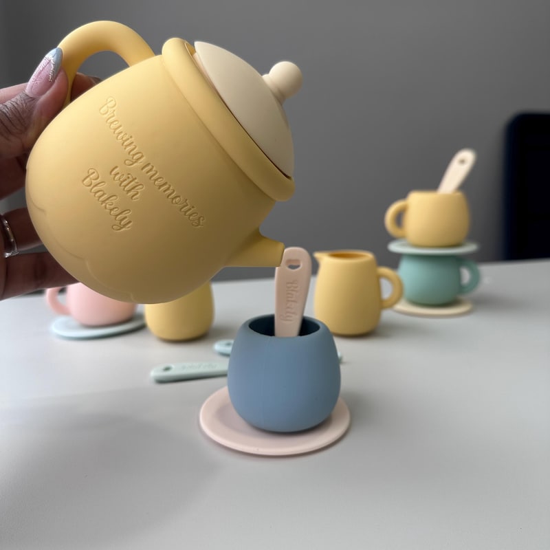 Safe Tea Set for Toddler - Etsy