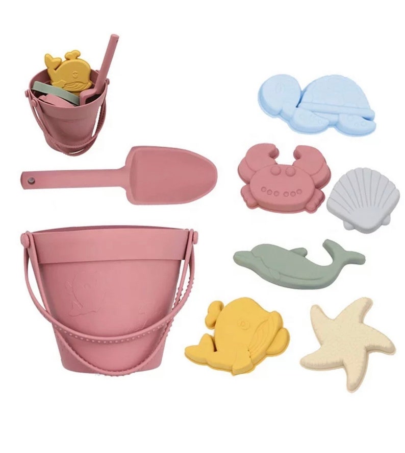 Personalized Silicone Summer Kids Beach Set Custom Silicone | Etsy