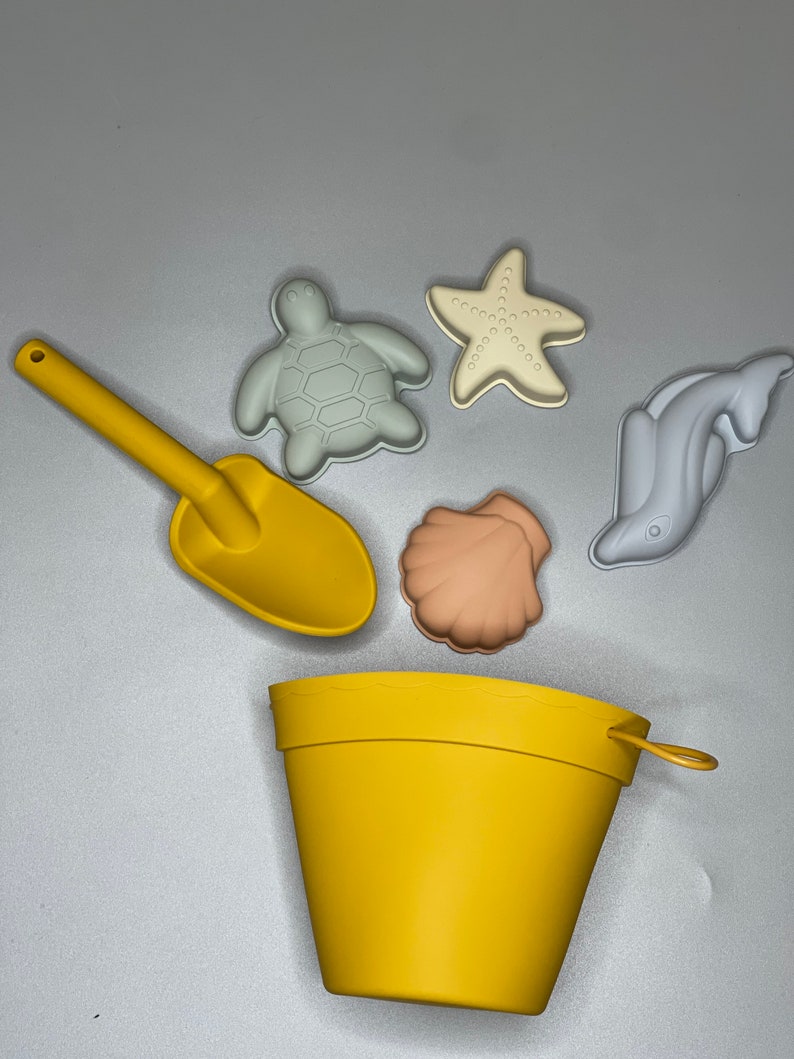 Personalized Silicone Summer Kids Beach Set Custom Silicone | Etsy