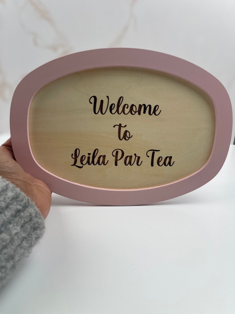 Personalized Wooden Afternoon Tea Play Set Pretend Home Play - Etsy