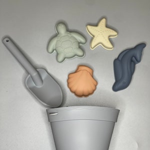 Personalized Silicone Summer Kids Beach Set Custom Silicone | Etsy