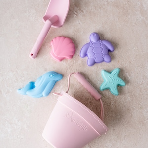 Personalized Silicone Beach Toy Set, Sea Toy Model, Children's Outdoor ...