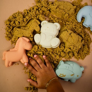 Personalized Silicone Summer Kids Beach Set, Custom Silicone Beach Toy ...