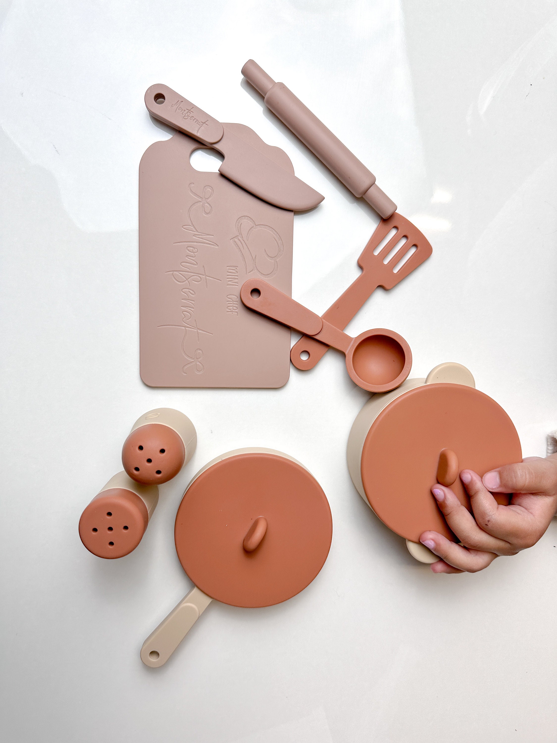 Personalized Kid's Cooking Set, Kitchen Gift for Toddler, Custom ...