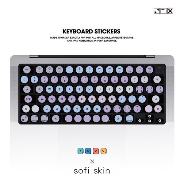 Keyboard Stickers - Etsy