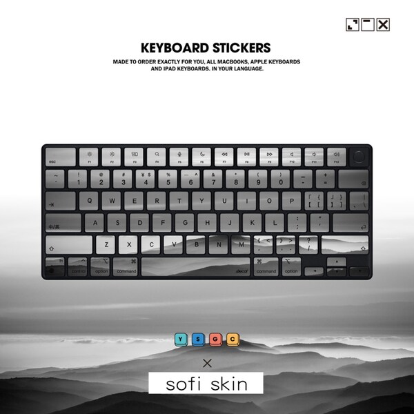 Macbook Keyboard Stickers - Etsy