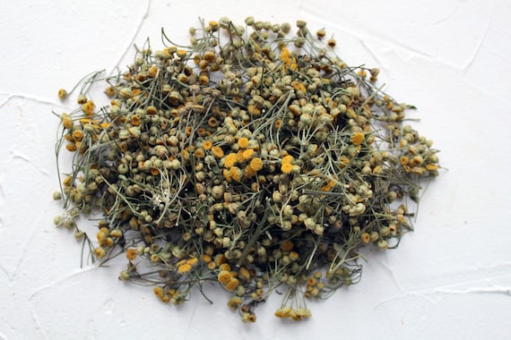 Dried Tansy Flowers Tanacetum Vulgare Natural Organic - Etsy