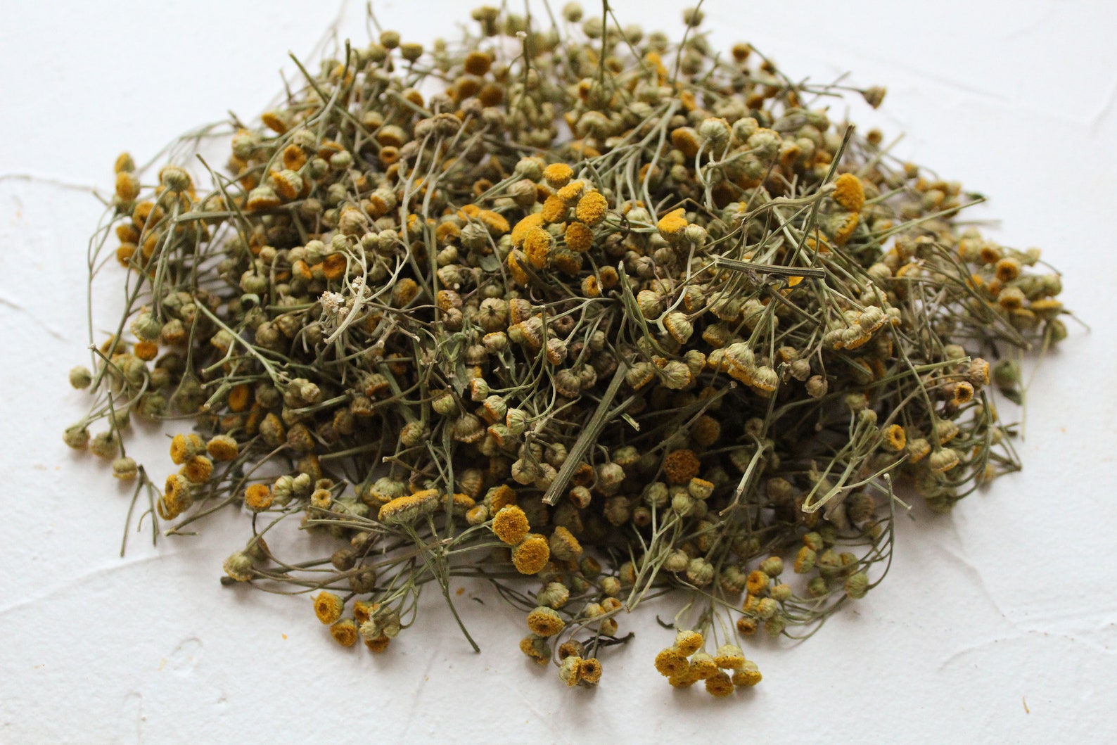Dried Tansy Flowers Tanacetum Vulgare Natural Organic - Etsy