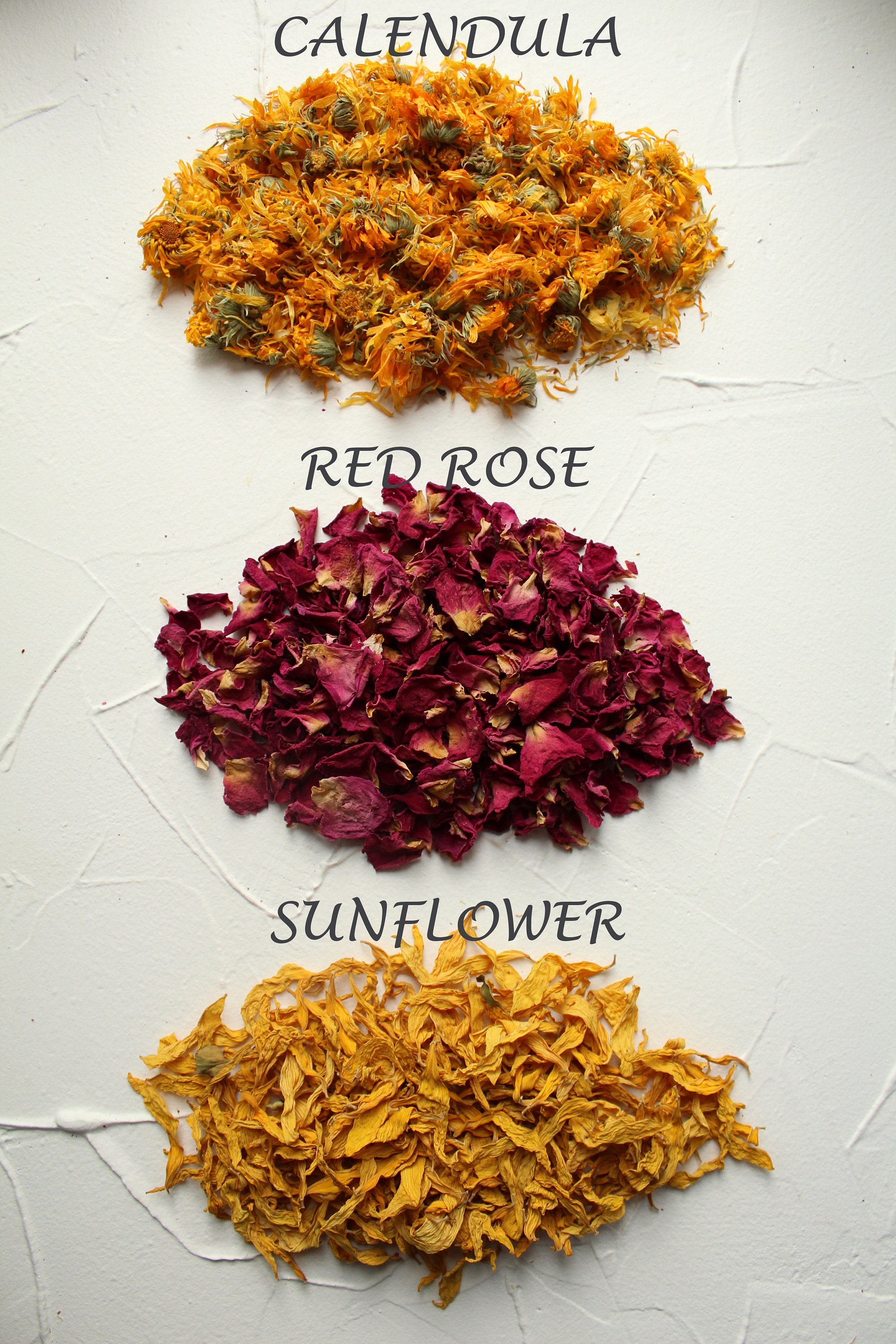 Dried Flowers and Petals 35 Types Biodegradable Confetti - Etsy