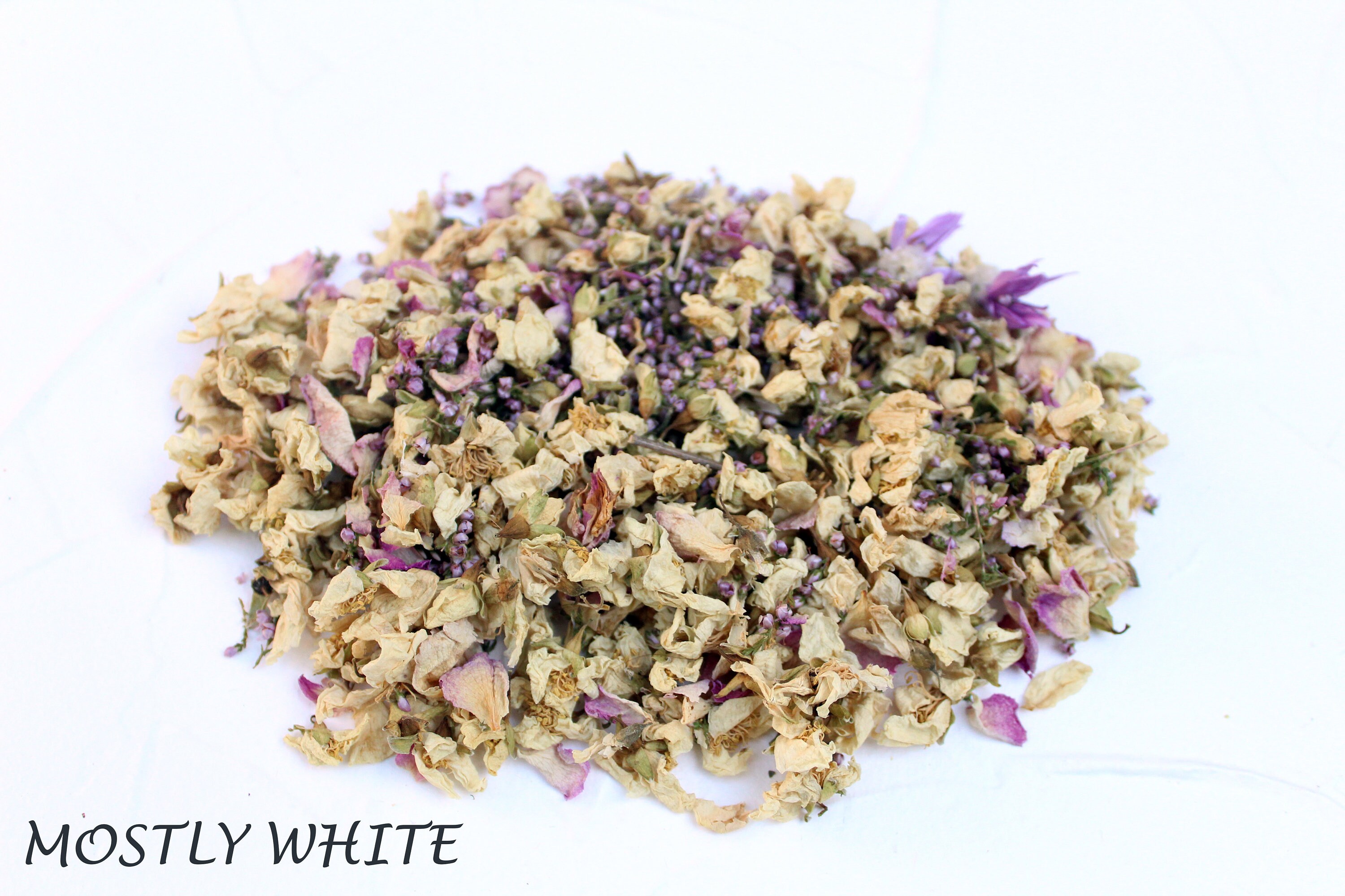 15 Types of Natural Petals Wedding Confetti 1L 4 cups | Etsy