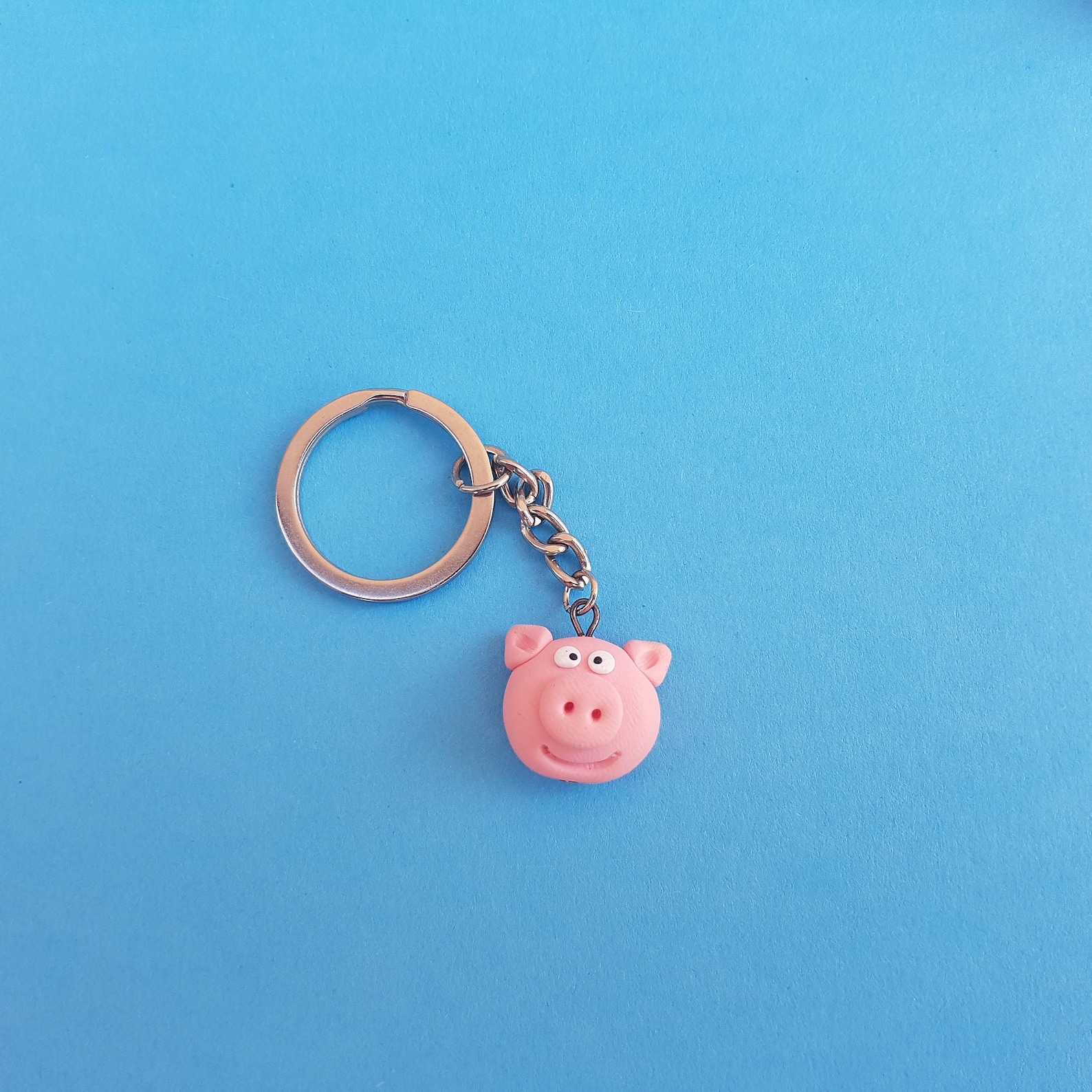 Pink Pig Keychain Kawaii Pig Funny Gifts Best Friend - Etsy