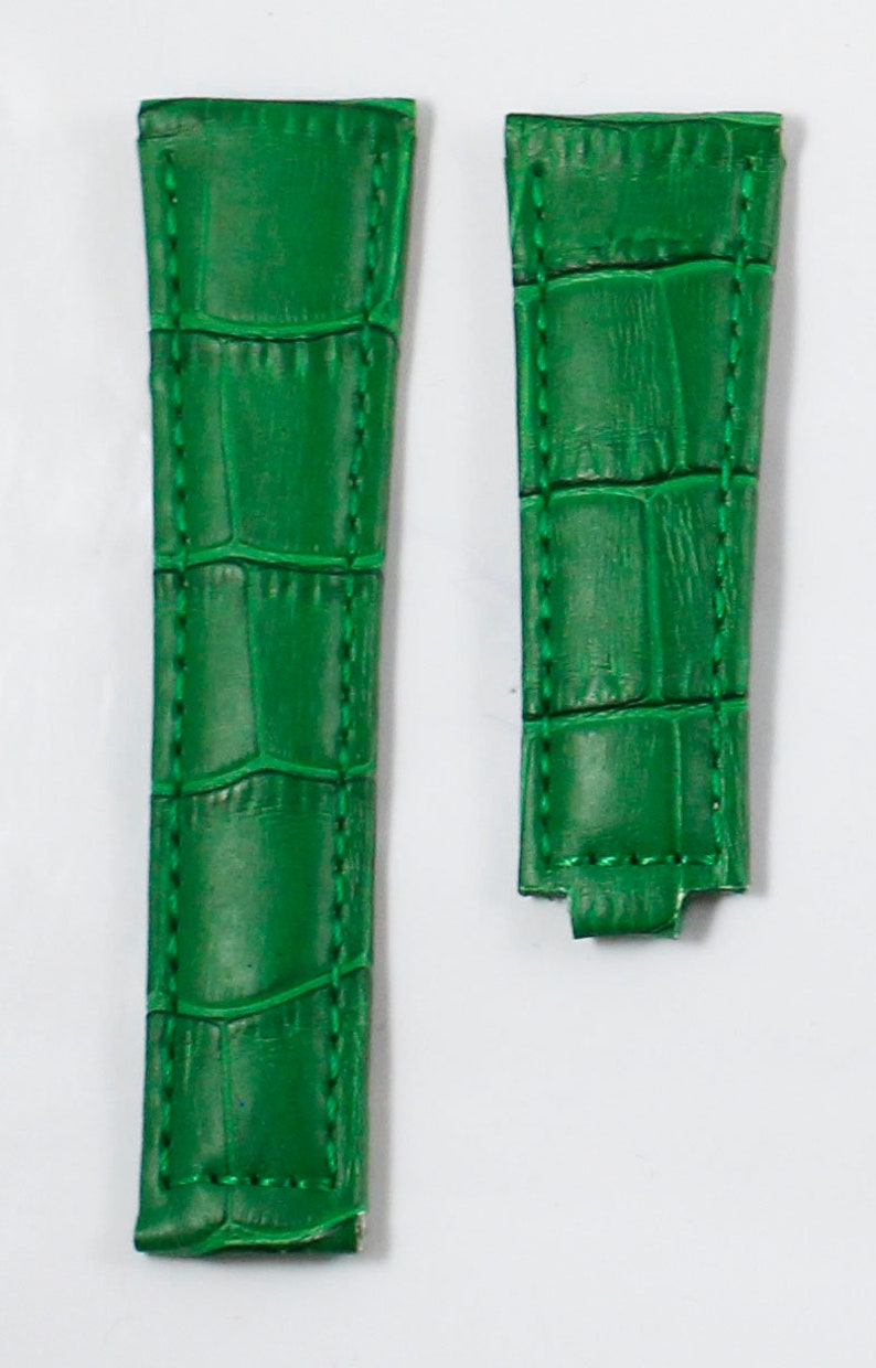 Genuine Leather Strap for Rolex Watches Various Color Options - Etsy