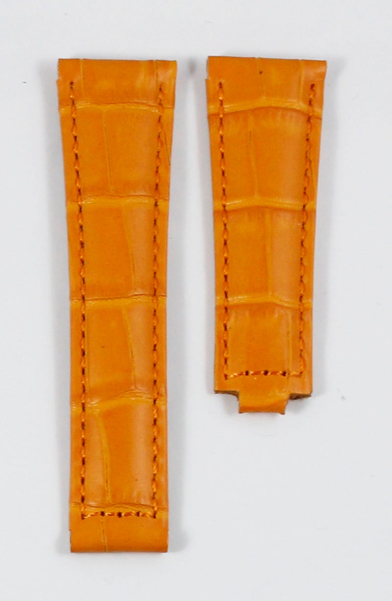 Genuine Leather Strap for Rolex Watches Various Color Options - Etsy